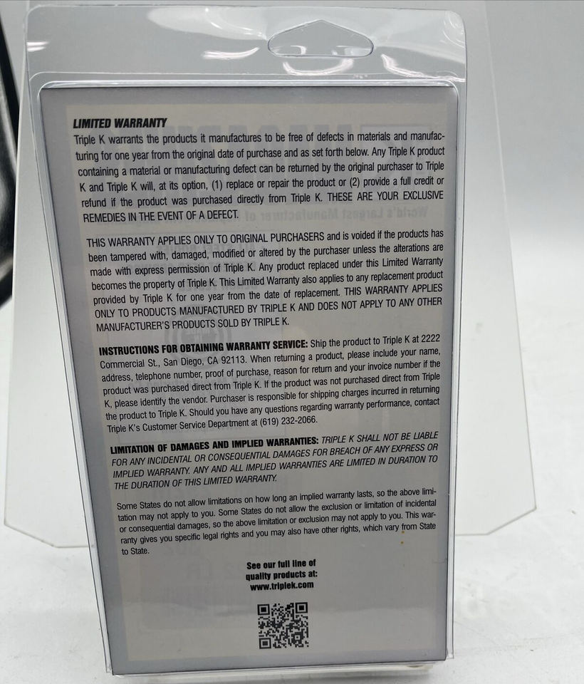 Triple K Sterling Arms Model 302 6 Round 22LR Magazine 292M NEW Mag ...