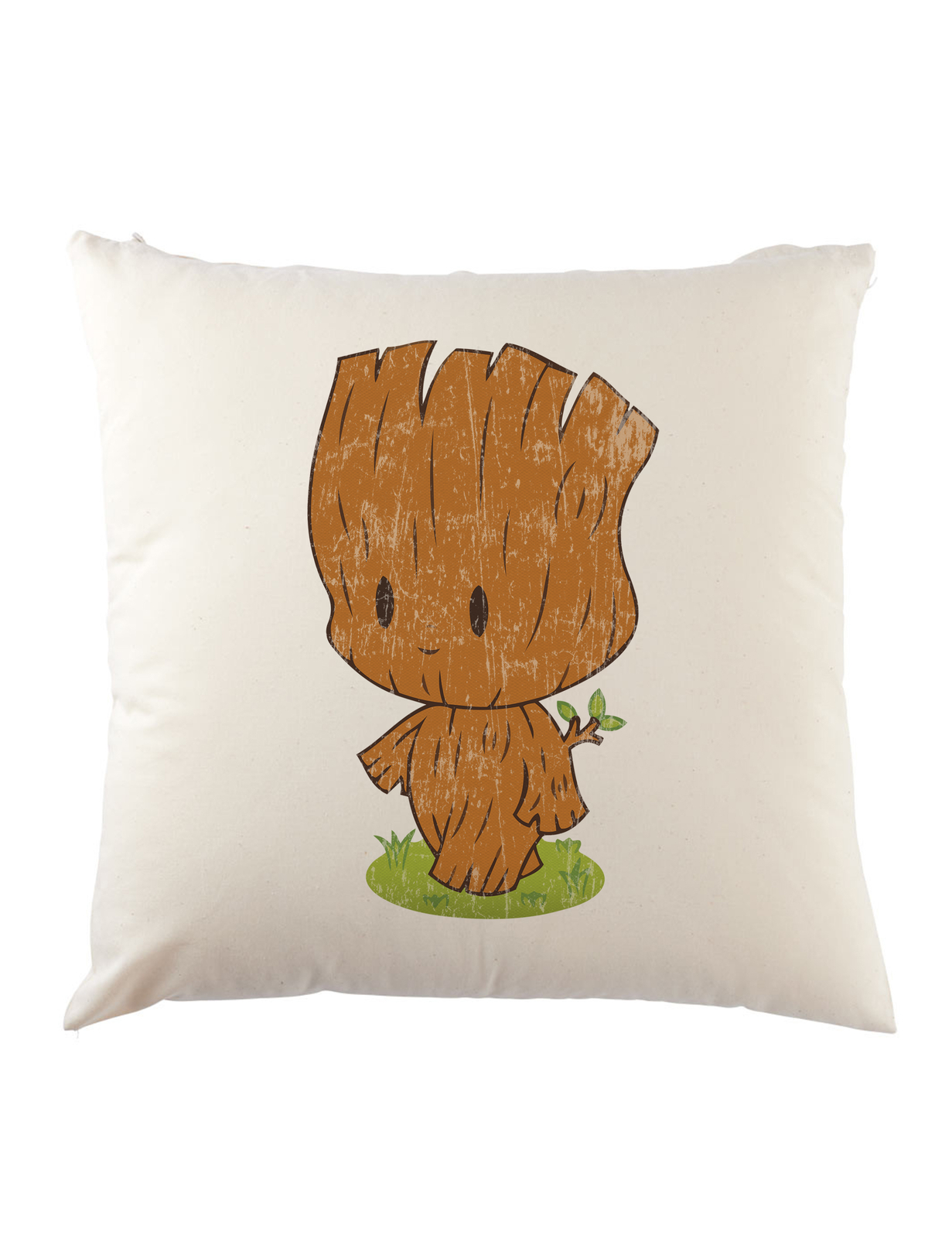 Little Groot Cushion Pillow Guardians Fun Crossover Of The Baby Tree ...