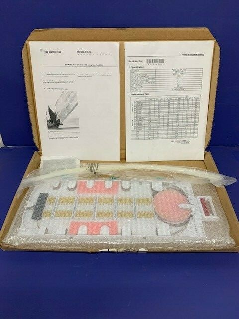 Tyco Electronic FOSC-OC-3P11G00 Tray w/ Integrated Splitter 4* 1x16 ...