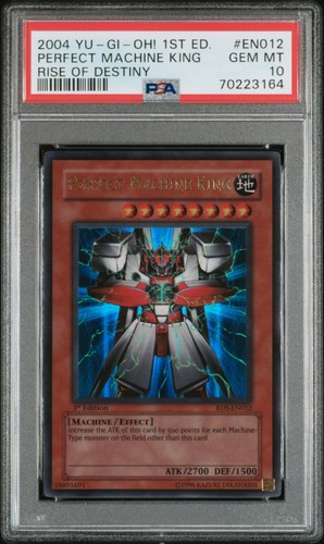 YUGIOH PSA 10 Perfect Machine King RDS-EN012 Ultra Rare 1st Edition *3164 | eBay