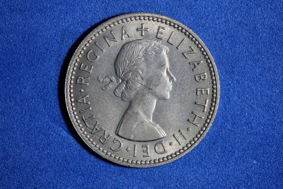 1960 Great Britain 1 Shilling Copper-Nickel Coin #M23520 | eBay