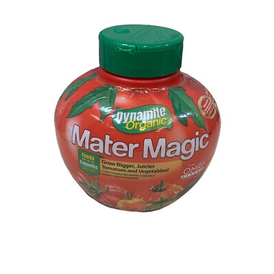 Mater Magic - Organic Tomato Fertilizer for Bigger, Juicier Tomatoes ...