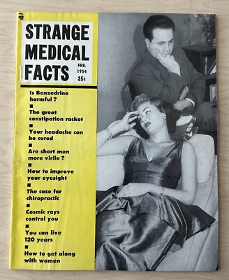 STRANGE MEDICAL FACTS February 1954 Volitant Vintage Magazine RARE | eBay