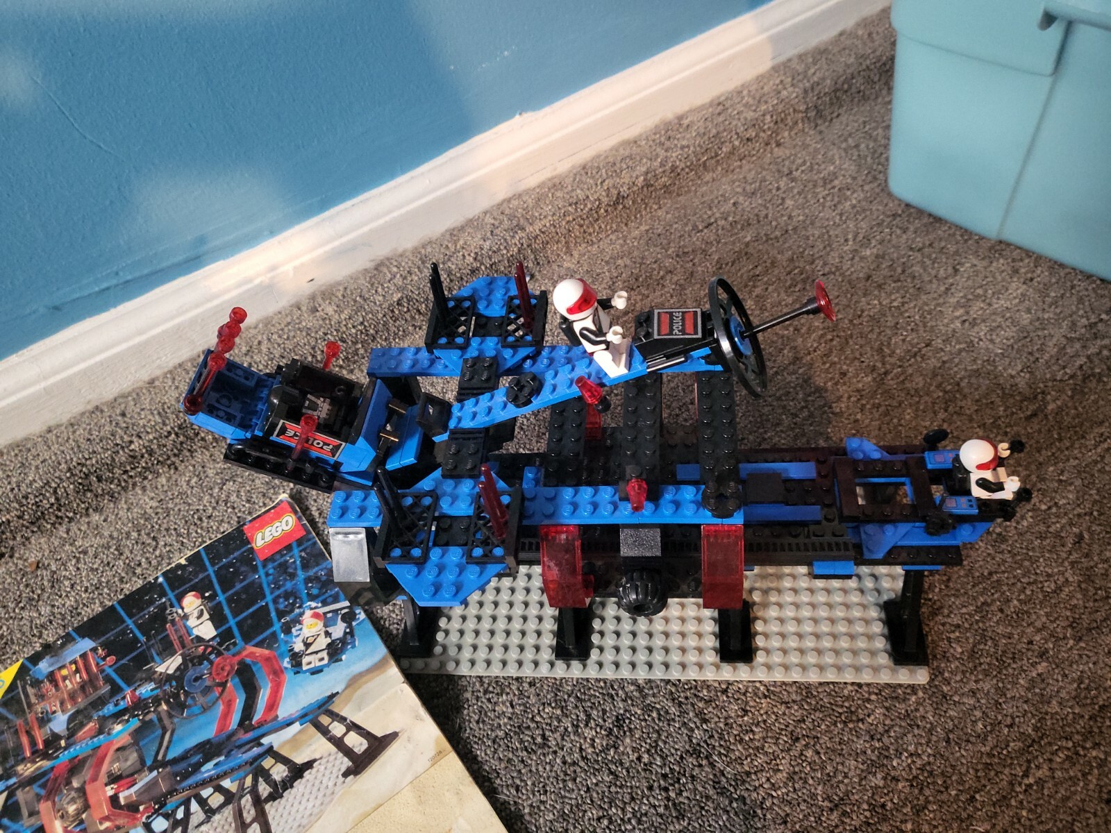 Space Lock-Up Isolation Base LEGO 6955 Space Police Authentic Legos Set ...