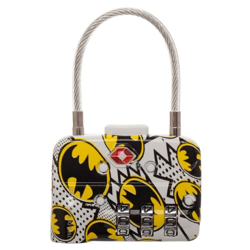 Super Hero Combination Cable Locks for Travel Luggage Suitcase MARVEL ...