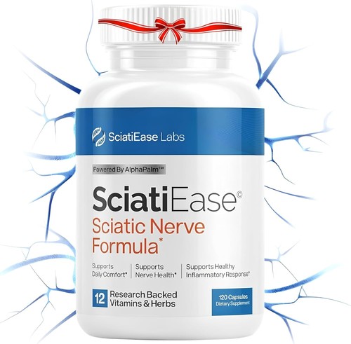 SciatiEase Labs Sciatic Ease Nerve Formula - Nervous System Health ...