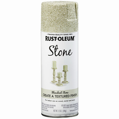 Rust-Oleum 342730 American Accents Textured Spray Paint, Bleached Stone ...