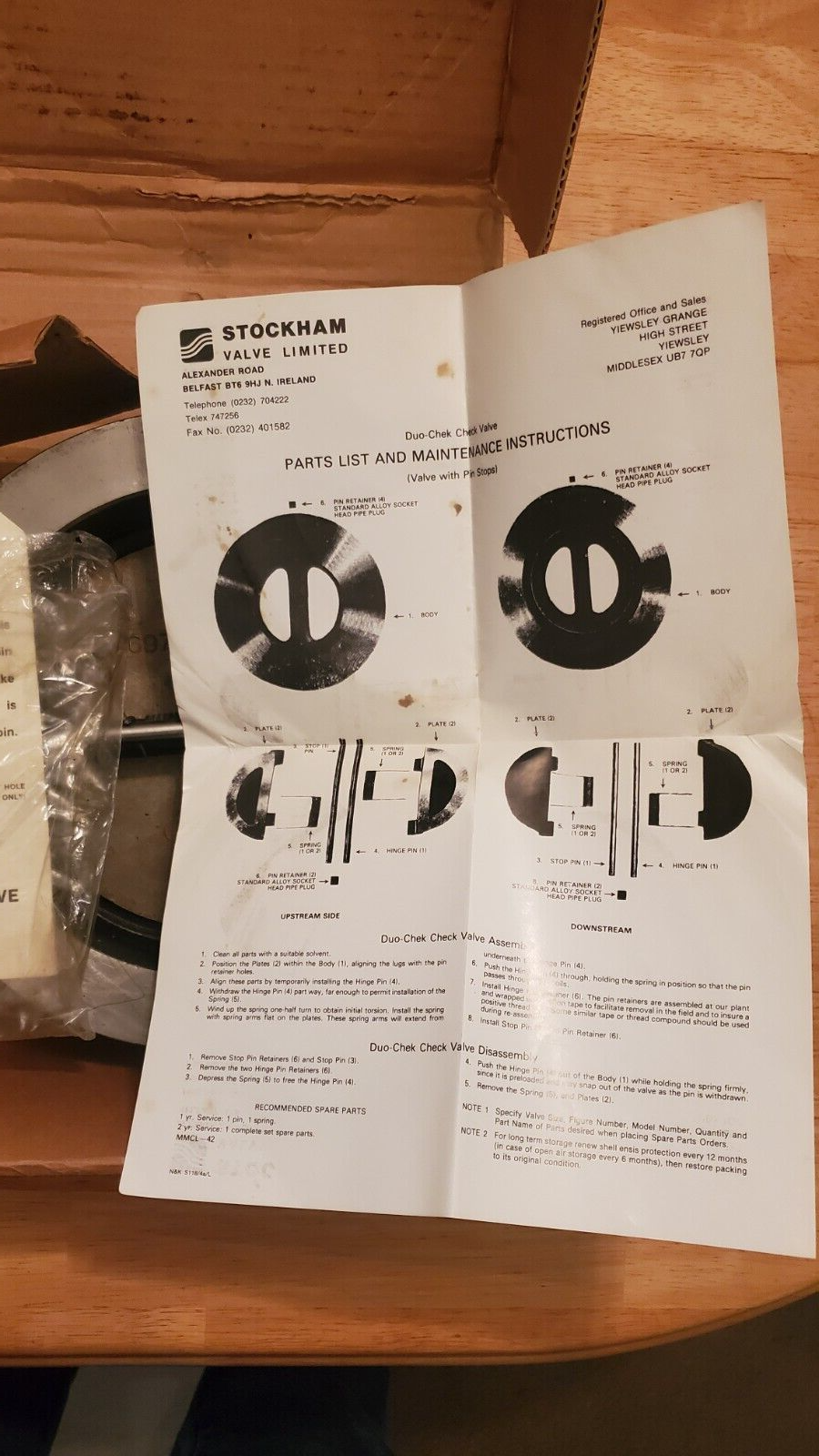 Crane Duo-chek II G12HMP Water Check Valve 200 PSI 250 F 6" | eBay