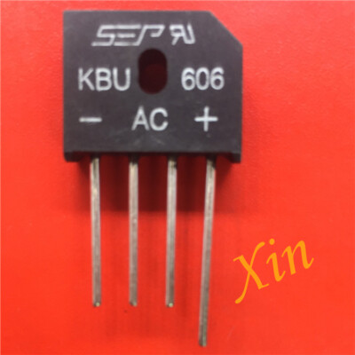 20PCS KBU606 KBU606G 6A 600V SEP rectifier bridge | eBay