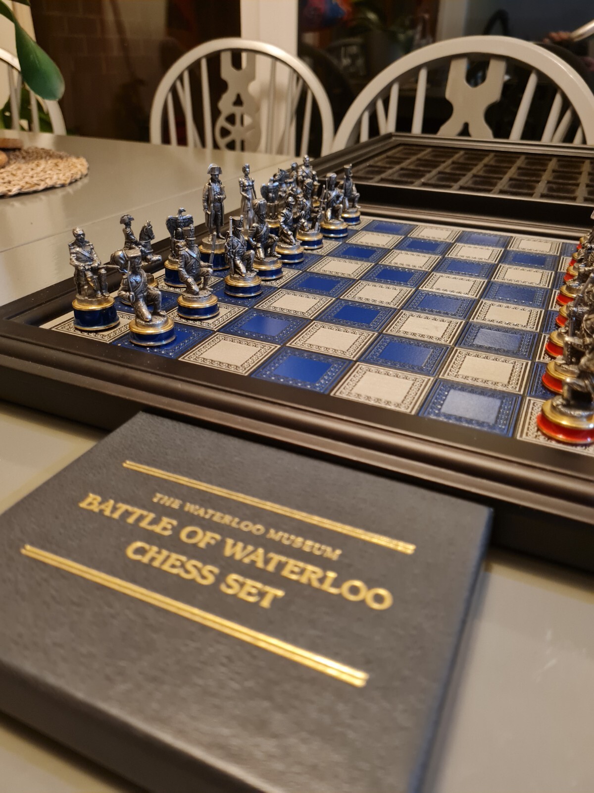 Franklin Mint The Battle Of Waterloo-Waterloo Museum Chess Set | eBay