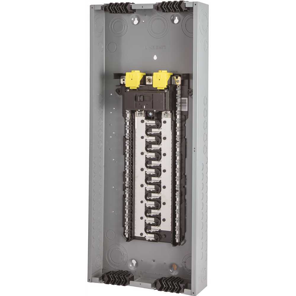 Homeline 200 Amp 30-Space 60-Circuit Indoor Main Breaker Qwik-Grip Plug ...
