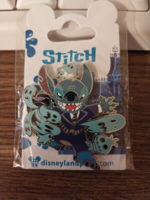 New DLP DLRP Disney Paris Duckling Phantom Manor Lilo And Stitch Ghosts Pin | eBay