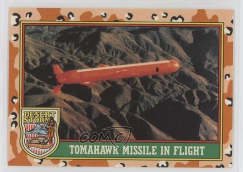1991 Topps Desert Storm Factory Set White Back Tomahawk Missile in ...
