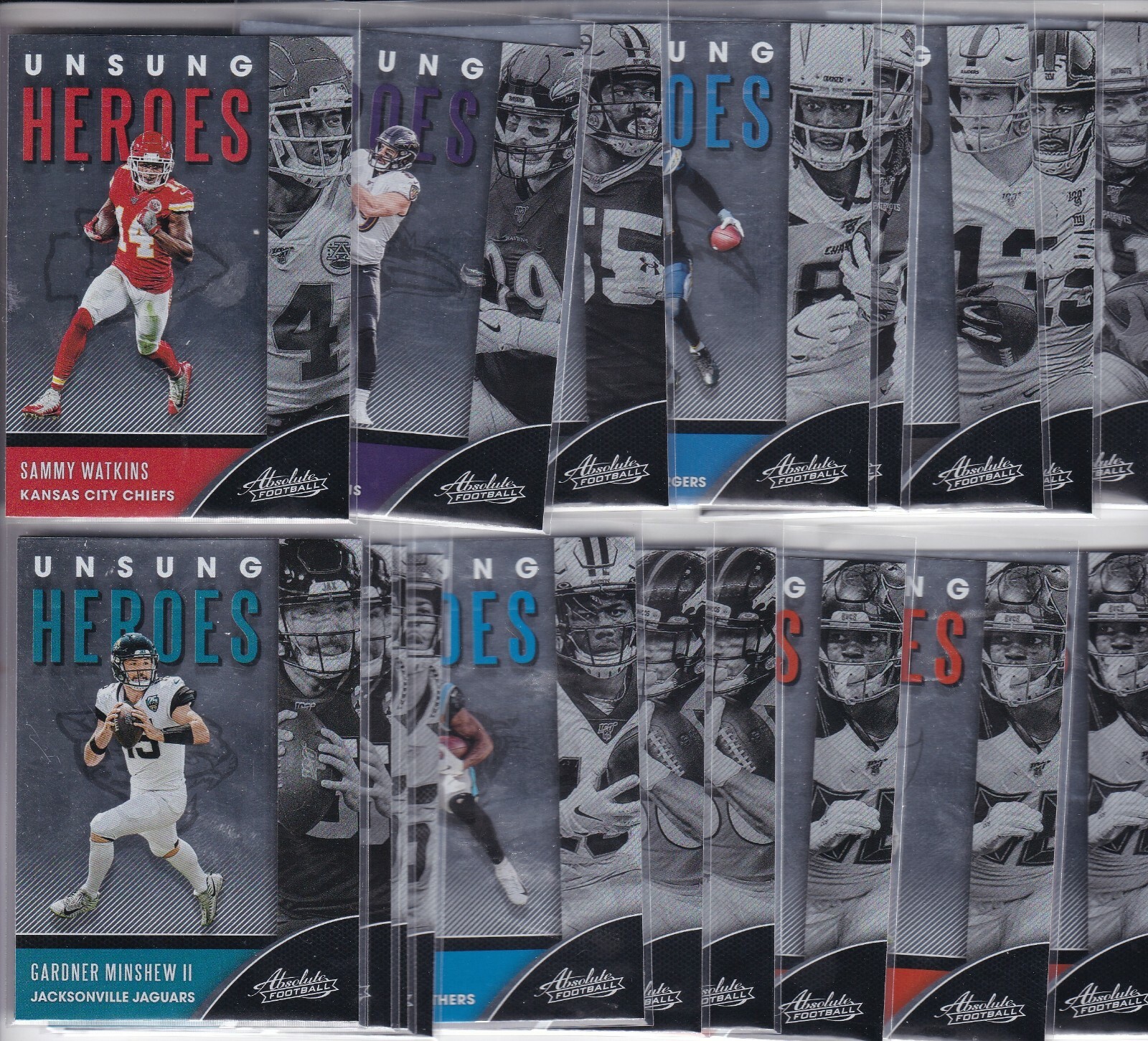 2020 ABSOLUTE FOOTBALL UNSUNG HEROES INSERTS 1-20 PICK YOUR CARD | eBay