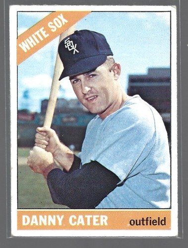 Danny Cater Chicago White Sox 1966 Topps Baseball Card #398 | eBay