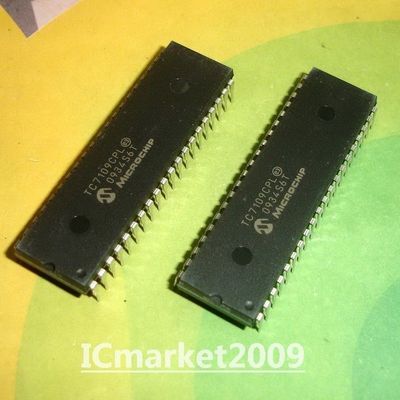 1 PCS TC7109CPL DIP-40 TC7109 12-Bit μA-Compatible Analog-to-Digital ...