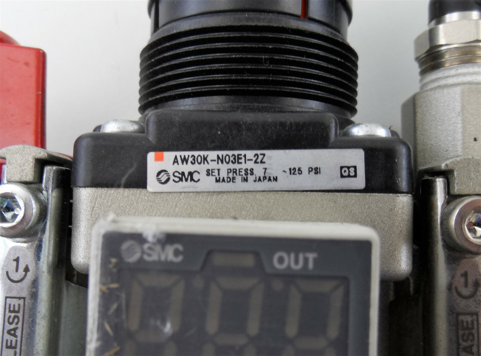 SMC VHS30-N03-Z, AW30K-N03E1-2Z, AR30K-N03E-YZ, ISE35-N-25-P for Parts ...