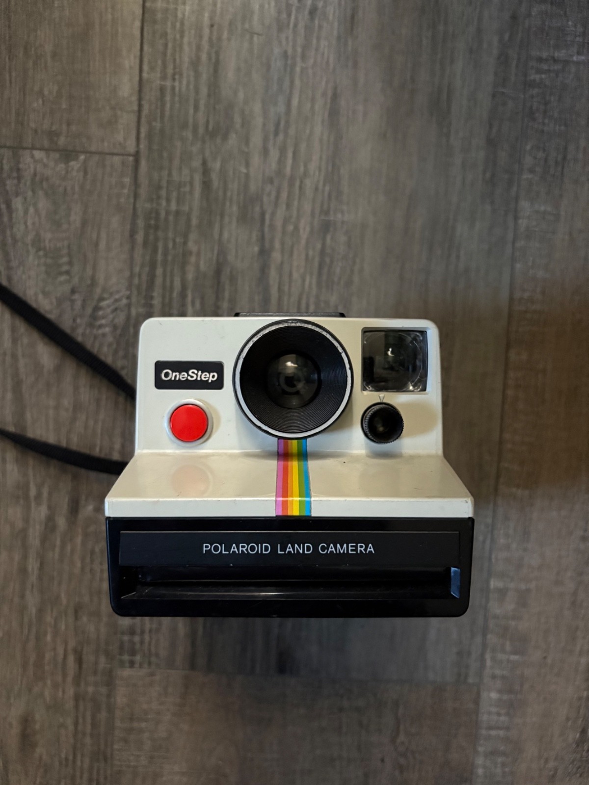 Vintage Polaroid One Step Land Camera Working Rainbow Stripe SX-70 with ...