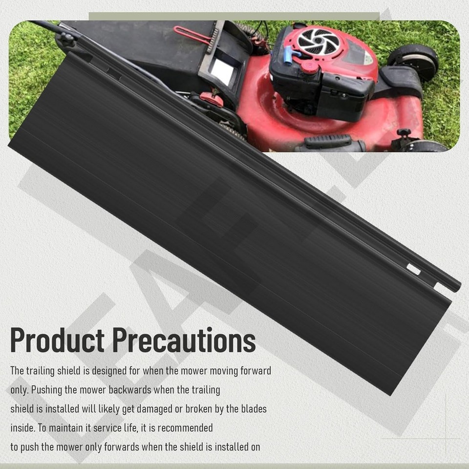 Adjustable Trailing Shield Flap for Toro 22" Recycler Mowers - Easy ...