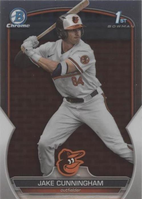 2023 Bowman Draft - Chrome Jake Cunningham #BDC-198 (RC) for sale ...