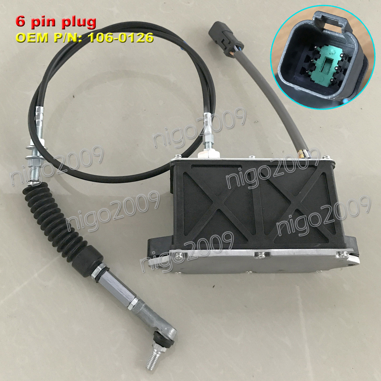 for Caterpillar E322B E322BL E330B E325B E325BL Throttle Motor 106-0126 ...