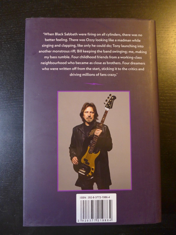 GEEZER BUTLER 🎸BLACK SABBATH 🎸AUTOGRAPHED🎸 "INTO THE VOID" NEW SIGNED ...