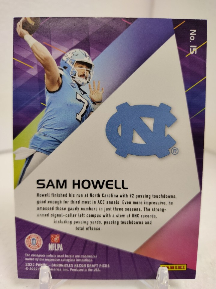 SAM HOWELL #/149 RED PRIZM 2022 Panini Chronicles Phoenix ROOKIE ...