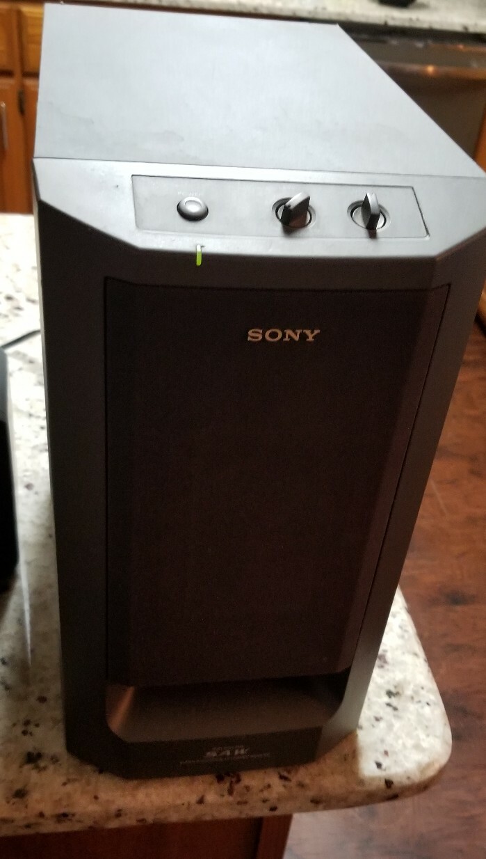 Sony Speaker System (4)Ss-V230, (1) SS-CN230, SPEAKERS (1) SA-WMS230 ...