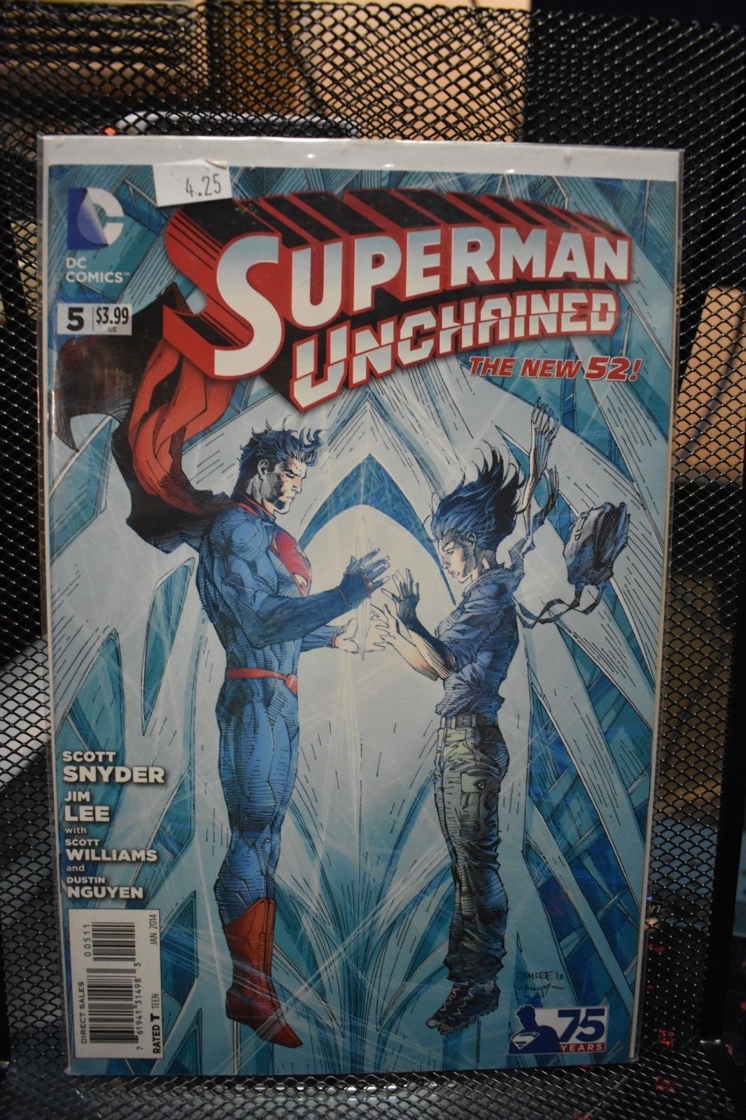 Superman Unchained #5 Jim Lee Cover DC New 52 Comics 2014 Scott Snyder ...