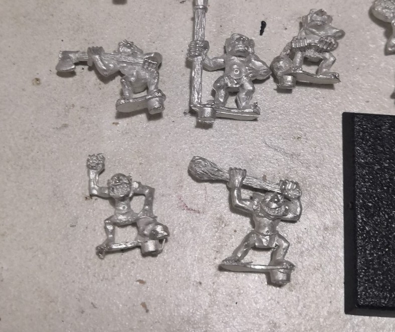 Job Lot Snotling X 18 Or 2 X Bases Orc Goblin Snotlings Warhammer Metal ...