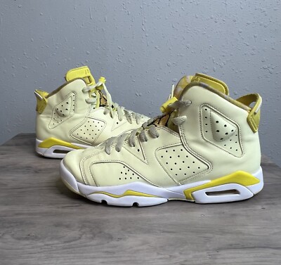 Air Jordan 6 Retro Dynamic Yellow GS 543390-800 Size 7Y Womens 8.5 | eBay