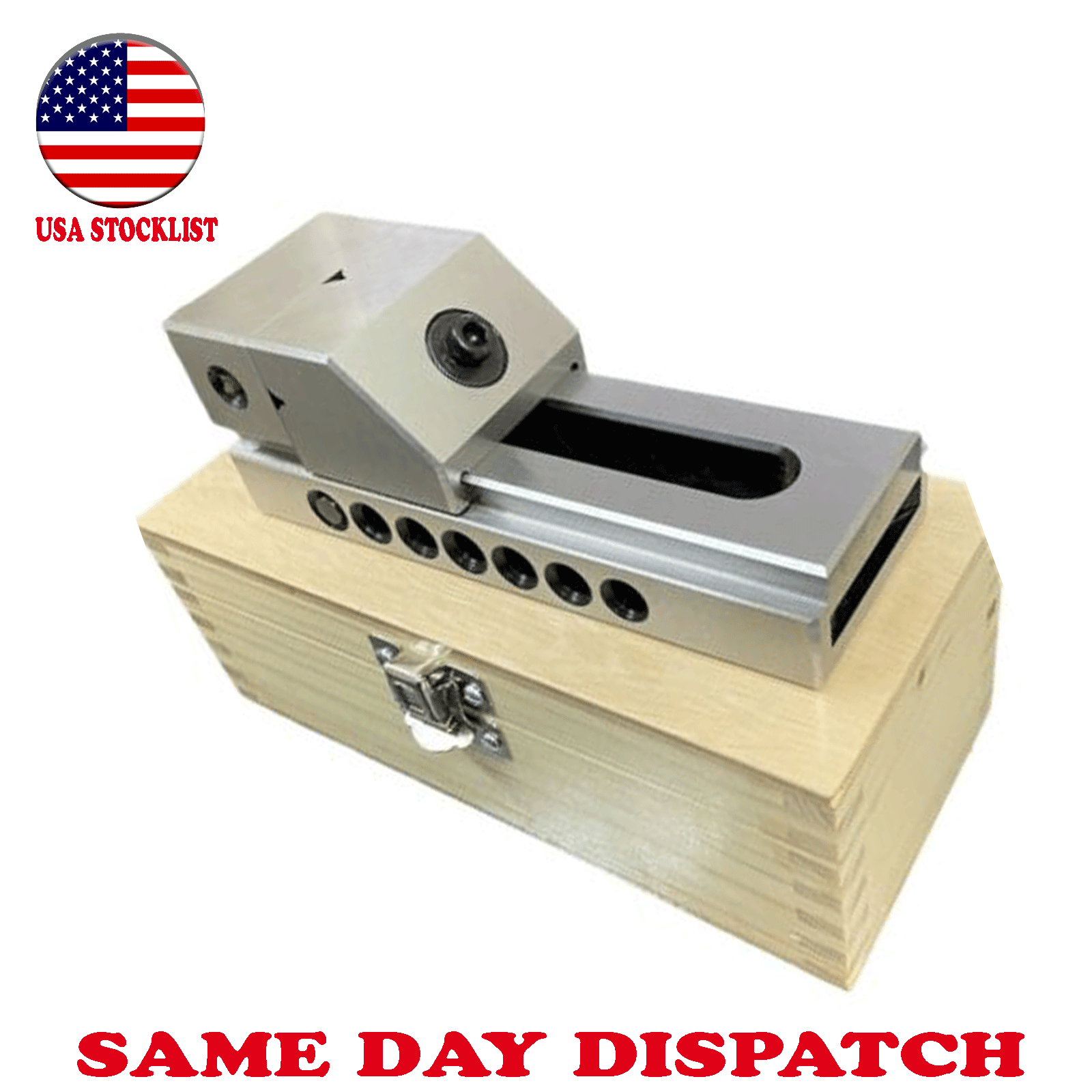 SCREWLESS 3" (PIN TYPE) TOOLMAKER PRECISION GRINDING MACHINE VICE/VISE ...