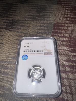 1955 10c Pf68 Sight White | eBay