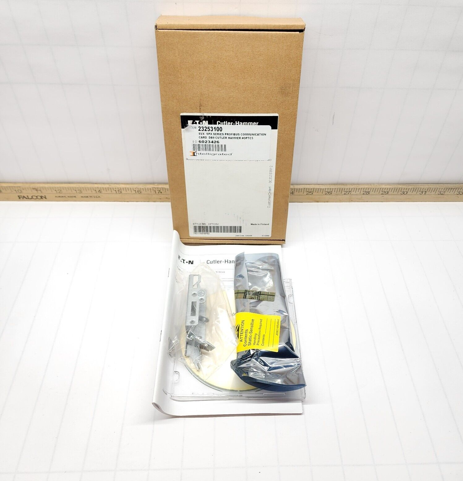 NEW EATON CUTLER HAMMER PROFIBUS DP OPTION BOARD FOR 9000X DRIVE OPTC5 ...