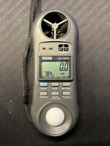 REED Instruments LM-8000 Multi-Function Environmental Meter ...