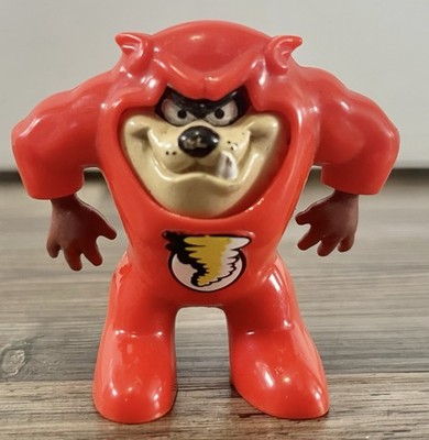 1991 Taz Looney Tunes As Flash Mini Figure 90’s Nostolgia Toy Tasmanian ...