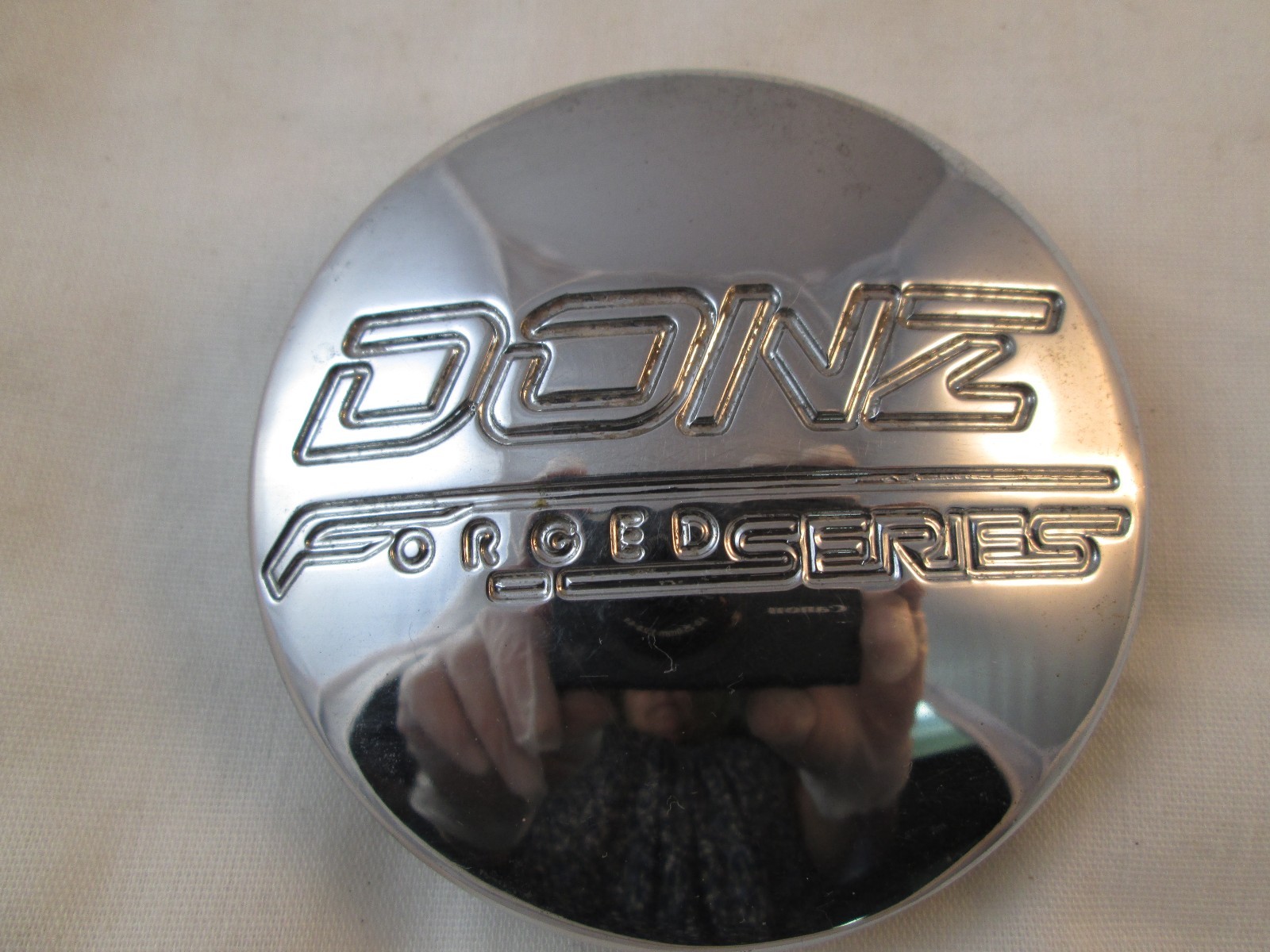 DONZ FORGED SERIES CHROME METAL CUSTOM WHEEL CENTER CAP #NO ID# (FOR 1 ...