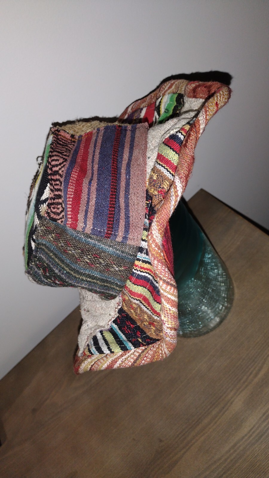 Recycled by Gypsy Rose Bucket Hat Corduroy Patch Work… - Gem