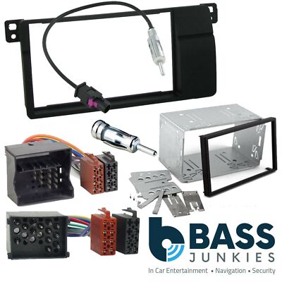 CT23BM03 BMW 3 Series E46 1998-2005 Stereo Double Din Fascia Cage ISO ...