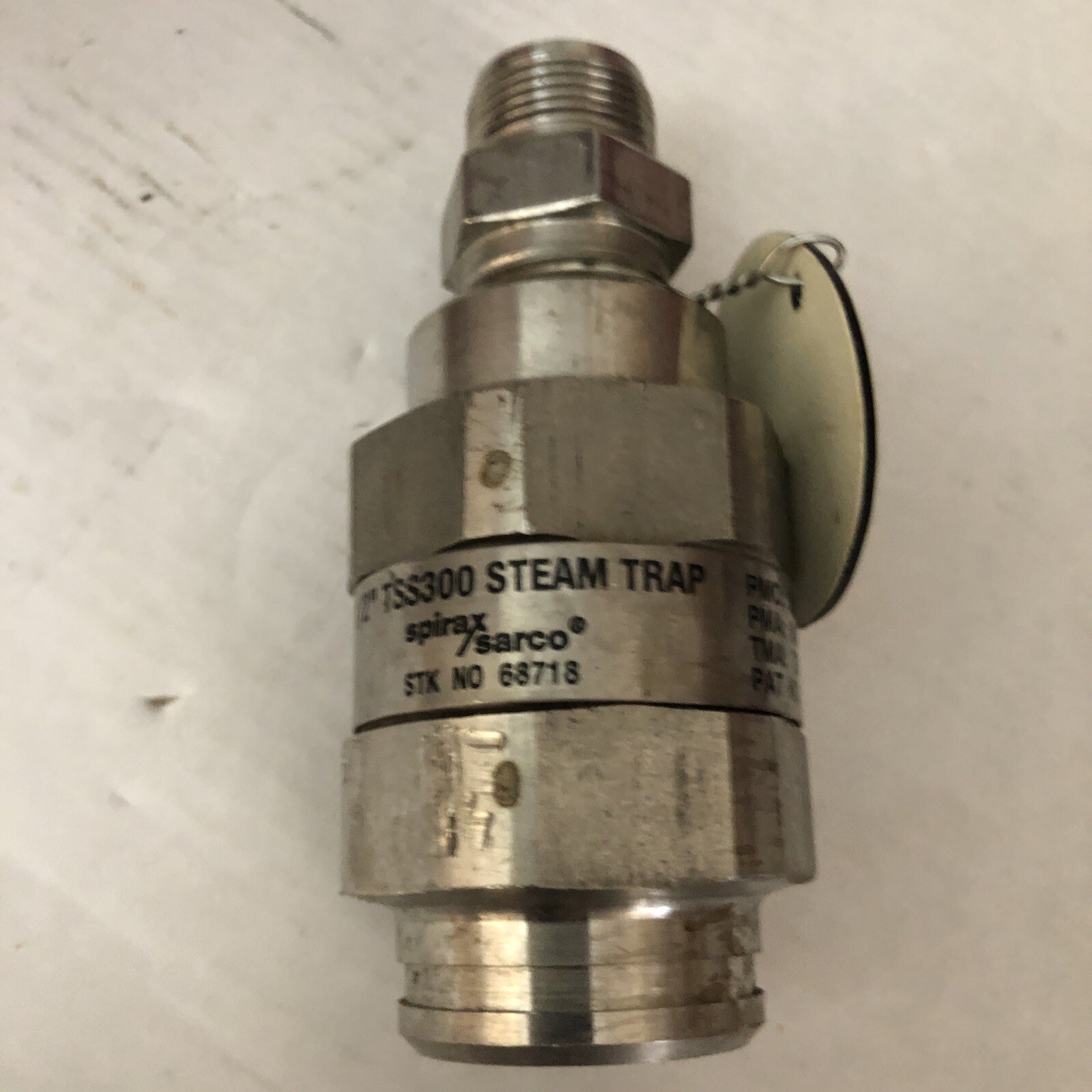 USED SPIRAX SARCO TSS300 1/2" NPT Steam Trap 300PSI ,TSS-300 ,CW | eBay