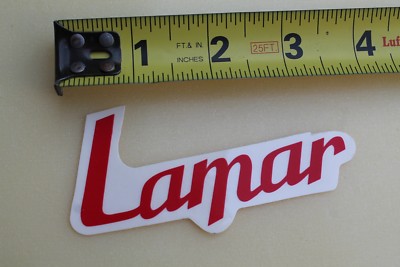 LAMAR Skateboards Snowboards Vintage JA 70's Skateboarding STICKER | eBay