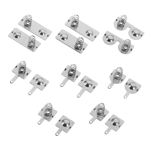 1 Set Battery Springs Metal Battery Contact Plate Replacement Battery ...