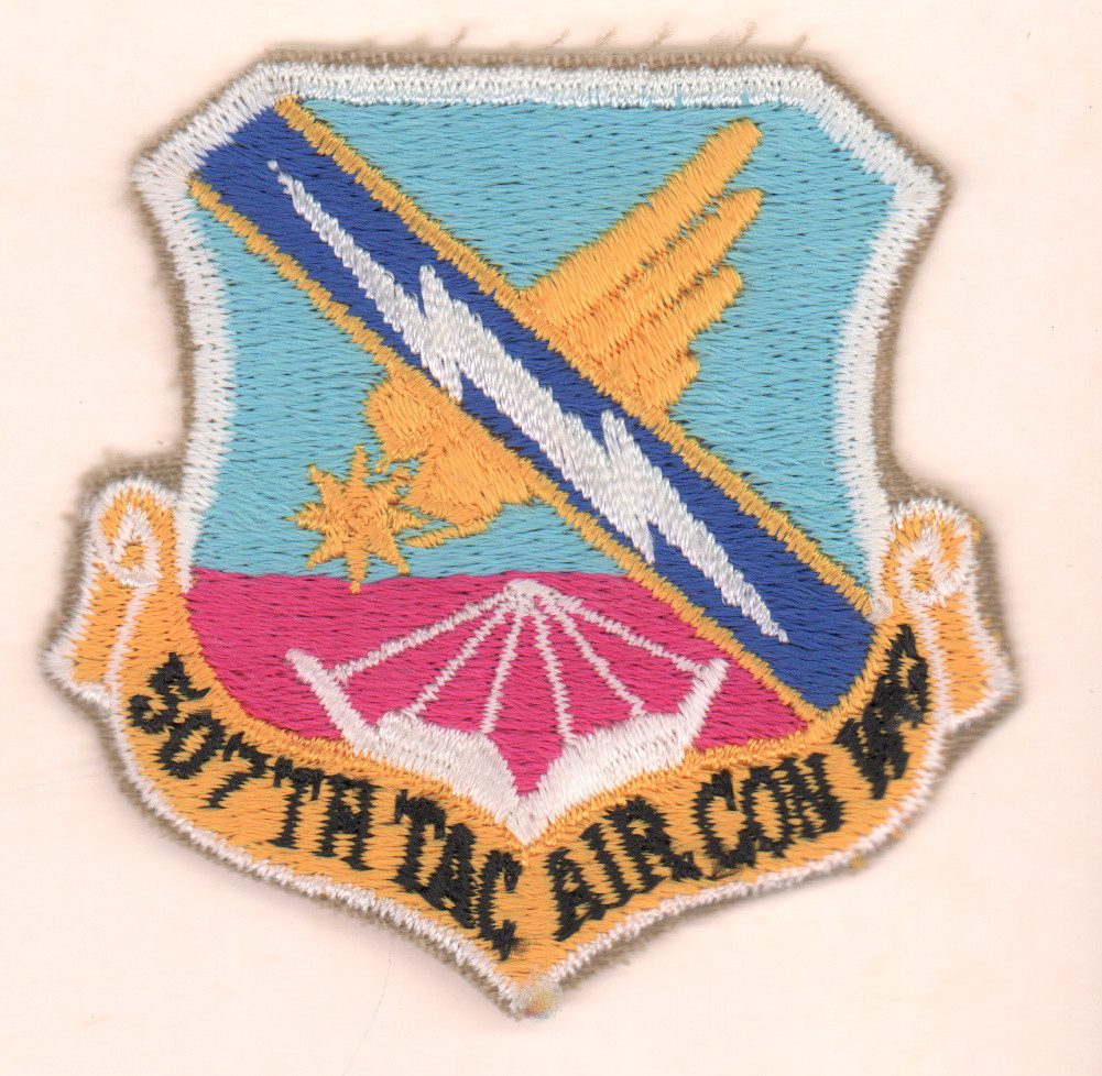 507th Tactical Air Control wing USAF Patch | eBay