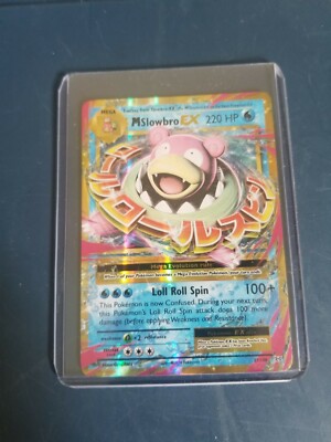 Pokemon Mega M Slowbro EX 27/108 Evolutions Full Art Holo Foil Ultra ...