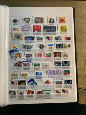 Supersafe Stamp Album W-4/8 16 white pages Stockbook, 9" x 12" with ...