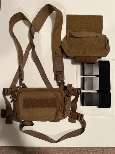 Haley Strategic D3CR Micro Chest Rig Large Open/Pistol Magazines ...