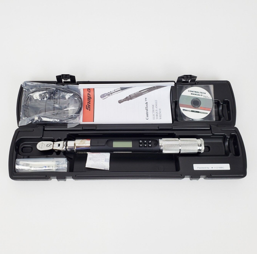 Snap-on CTECH1R240A Torque Wrench 1/4" Flex-Head ControlTech 12-240 in ...