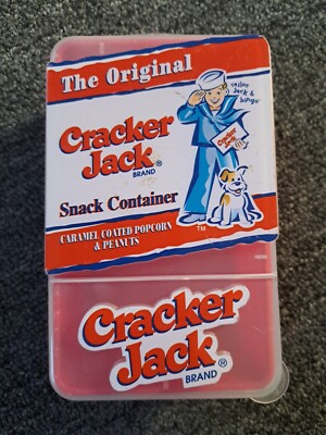 THE ORIGINAL CRACKER JACK SNACK CONTAINER - 5" x 3" A. Aronson | eBay