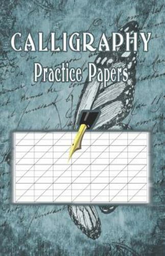 Calligraphy Practice Paper: 100 sheet pad, calligraphy style writing ...