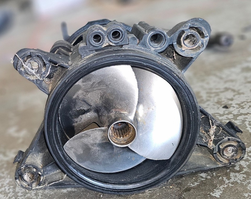 Sea Doo 1997 XP jet pump drive impeller prop housing wear ring stator ...